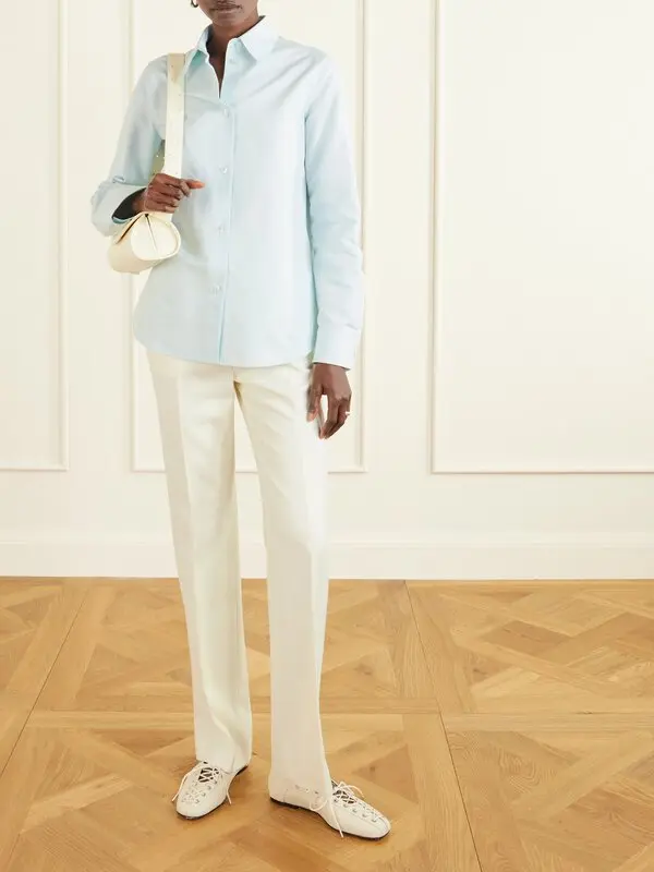 JIL SANDER Cotton-poplin Shirt