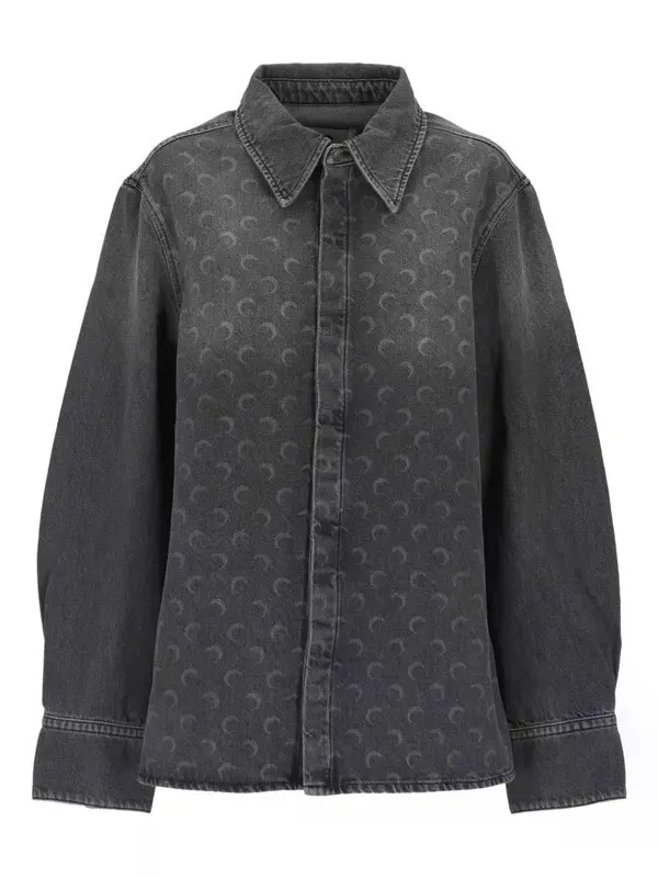 MARINE SERRE Moon Patterned Shirt