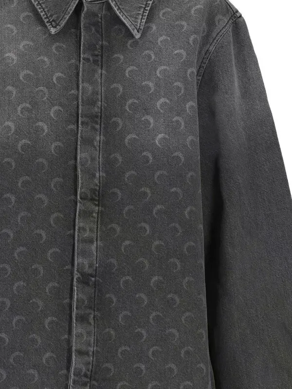 MARINE SERRE Moon Patterned Shirt