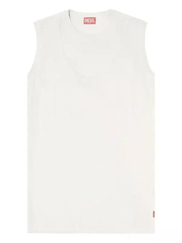 DIESEL® Mini D-emb Cotton Dress - Neutrals