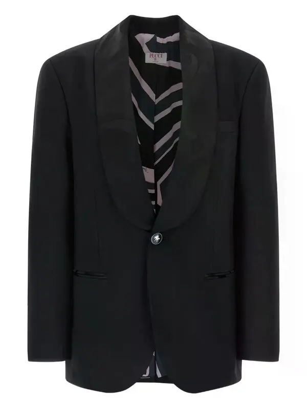 Emilio Pucci Single-breasted Buttoned Blazer