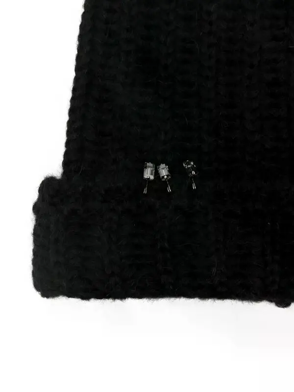 Ermanno Scervino Beaded Beanie