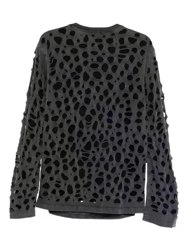 AVAVAV Distressed Crewneck Sweatshirt