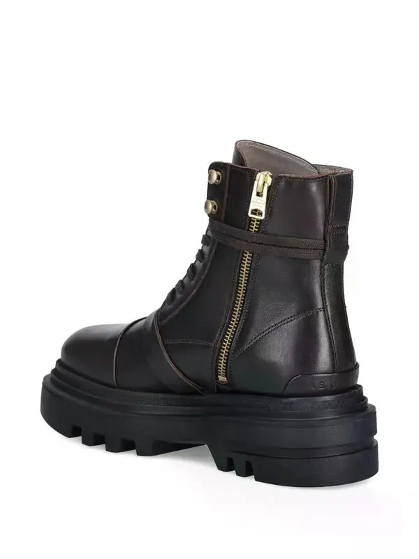 ALLSAINTS Buckle Lace-up Boots