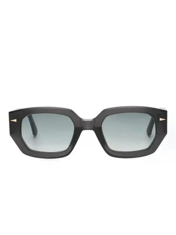 AHLEM X Campbell Addy Round-frame Sunglasses - Black