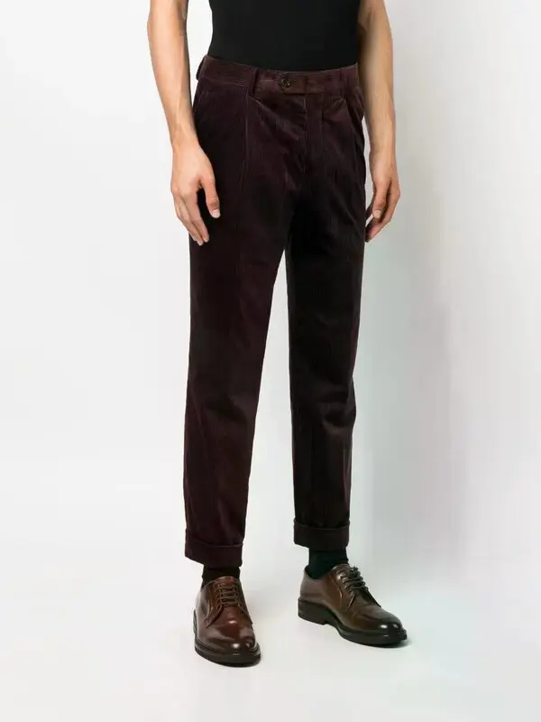 Brunello Cucinelli Corduroy Cropped Trousers