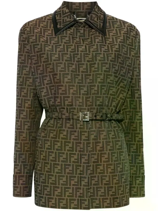 Fendi Ff Canvas Jacket