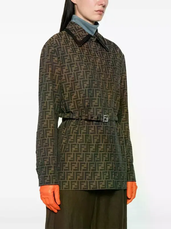 Fendi Ff Canvas Jacket