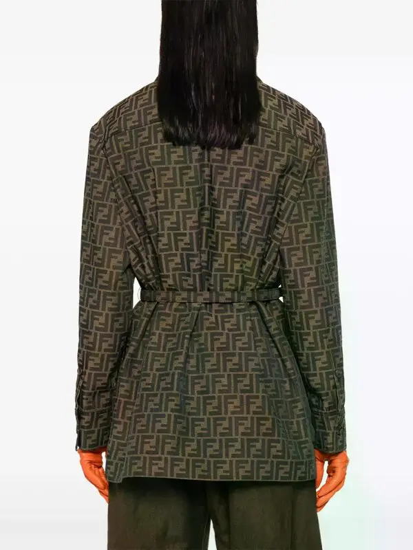 Fendi Ff Canvas Jacket