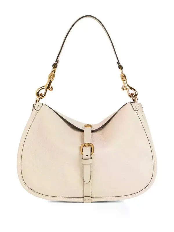 Etro Medium Pony Leather Shoulder Bag - Neutrals