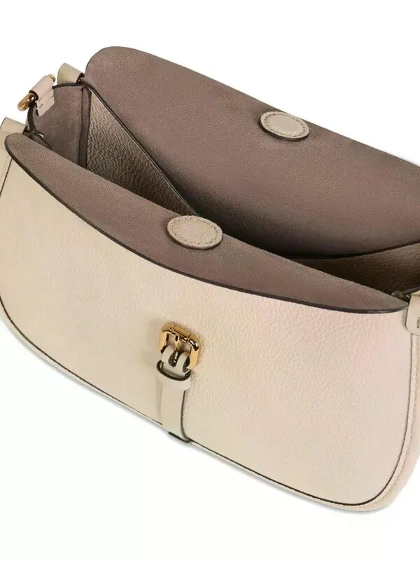 Etro Medium Pony Leather Shoulder Bag - Neutrals