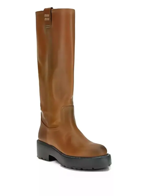 Miu Miu 55mm Platform Knee-high Boots