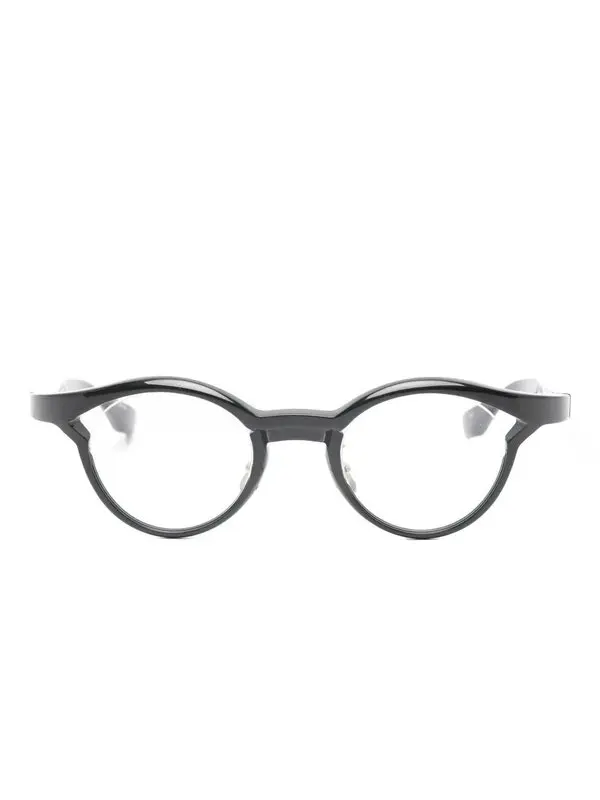 FACTORY900 Round-frame Eyeglasses - Black