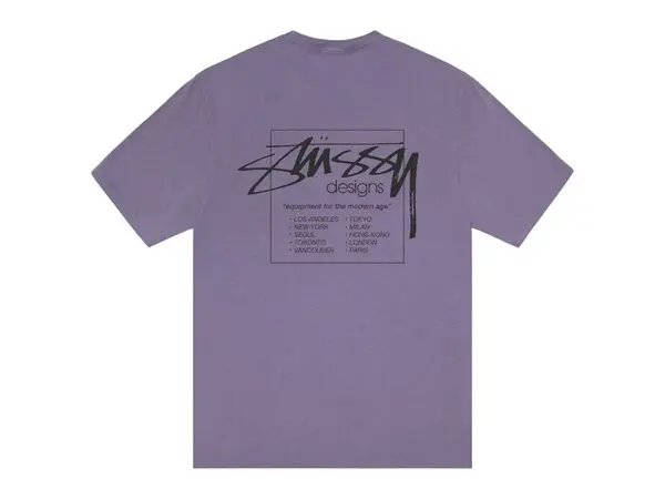 StÜssy Modern Age Pigment Dyed Tee Shirt