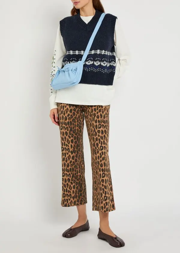 DAMSON MADDER Fair Isle Wool Vest