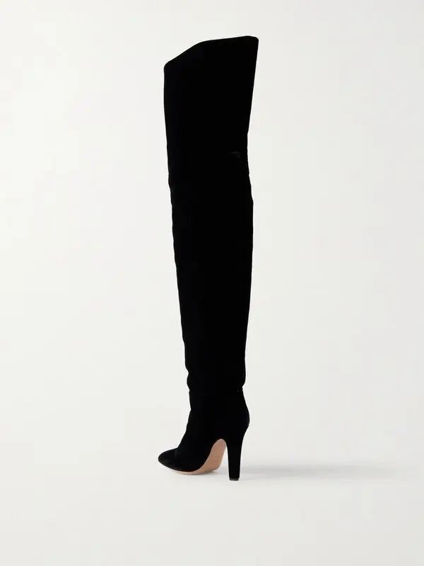 Paris Texas Elsa Over-the-knee Velvet Boots