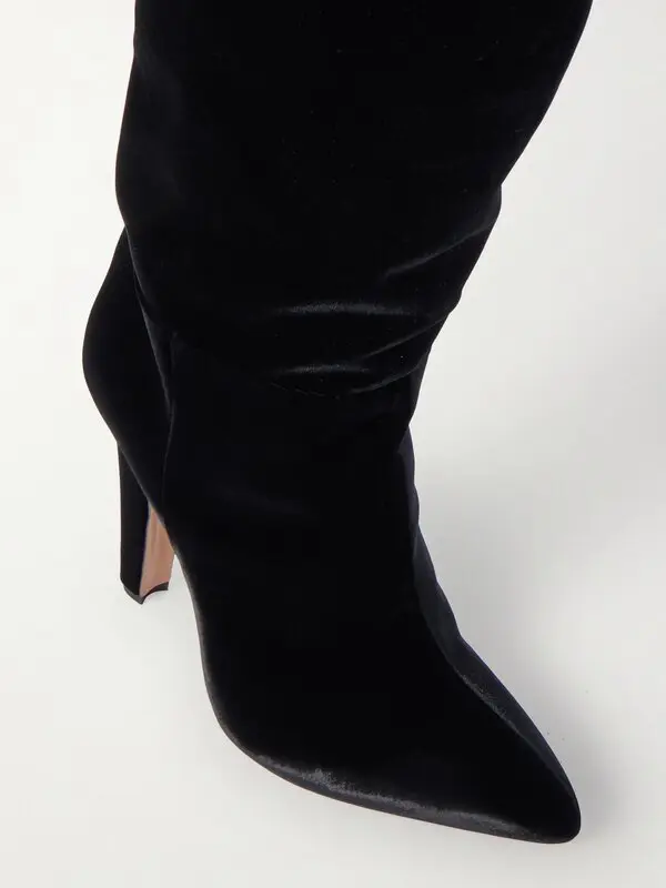 Paris Texas Elsa Over-the-knee Velvet Boots
