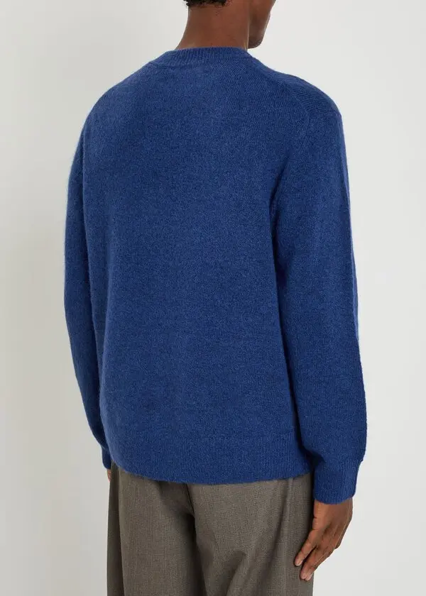 WAX LONDON Wool-blend Jumper - Blue