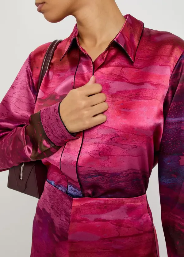 ROKSANDA Leonara Printed Silk Shirt - Multicoloured 1