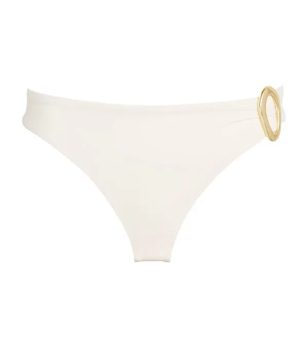AWAY THAT DAY High-rise Samoa Bikini Bottom - Ivory