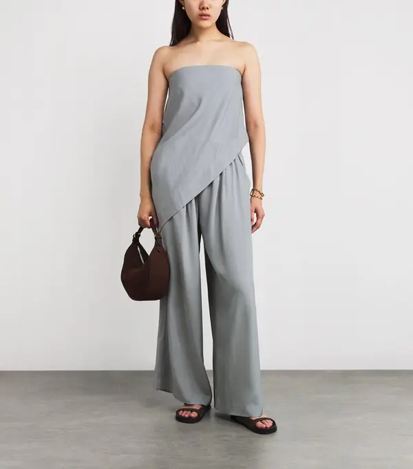 ST. AGNI Wide-leg Trousers