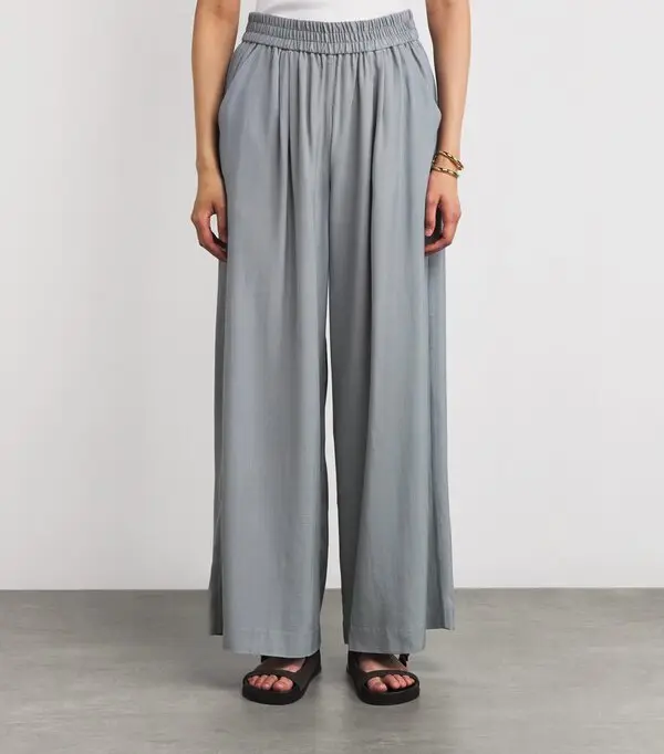 ST. AGNI Wide-leg Trousers