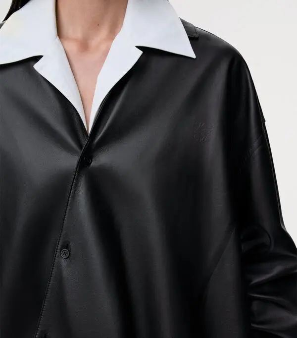 Loewe Nappa Lambskin Draped Shirt