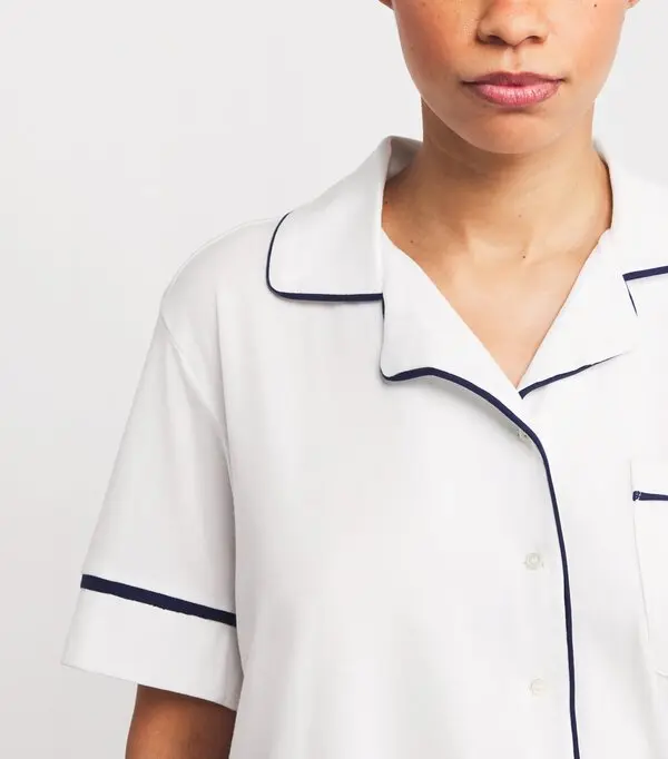 Polo Ralph Lauren Cotton-blend Short Pyjama Set - White