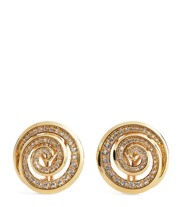 EMILY P. WHEELER Spiral Stud Earrings - Gold