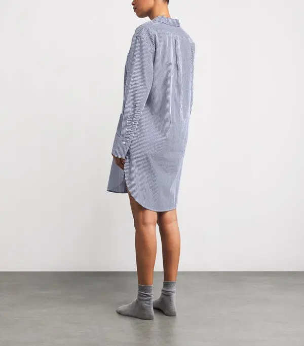 Polo Ralph Lauren Cotton Poplin Stripe Pyjama Shirt