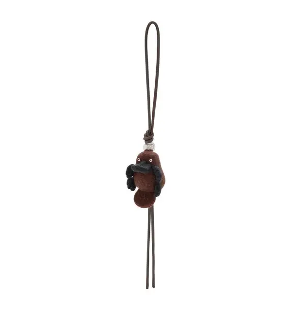 Loewe Wool Platypus Bag Charm