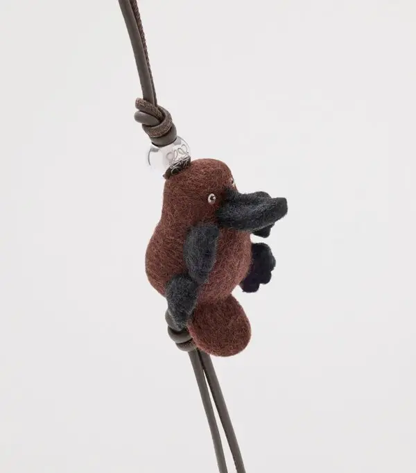 Loewe Wool Platypus Bag Charm