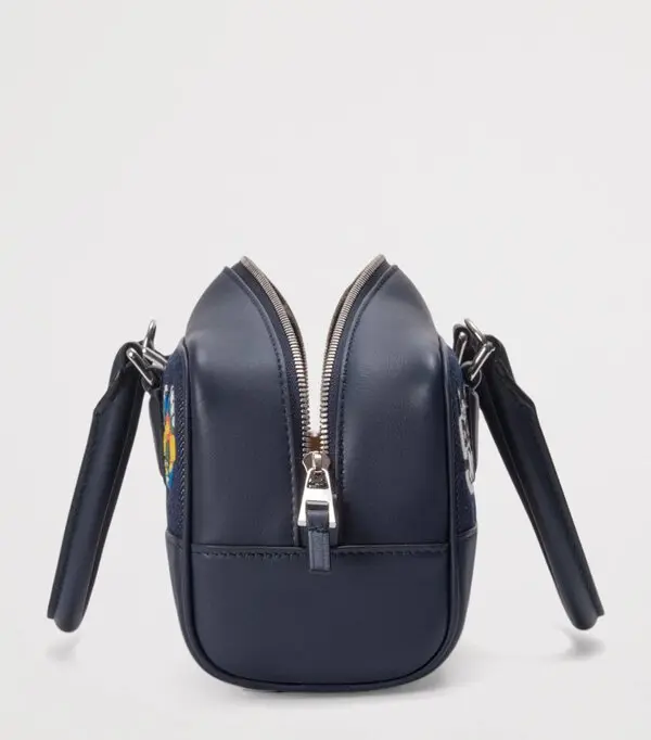 Loewe X Louis Wain Denim Amazona 23 Top Handle Bag