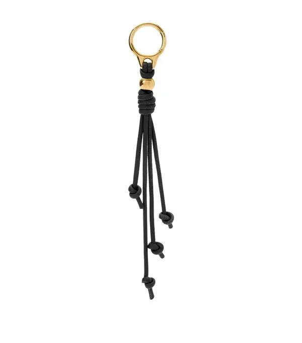 Loewe Leather And Stainless Steel Bag Charm