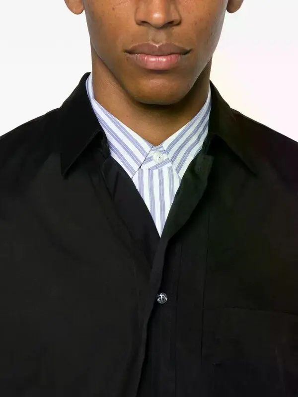 Comme Des Garçons Chest-pocket Long-sleeves Shirt
