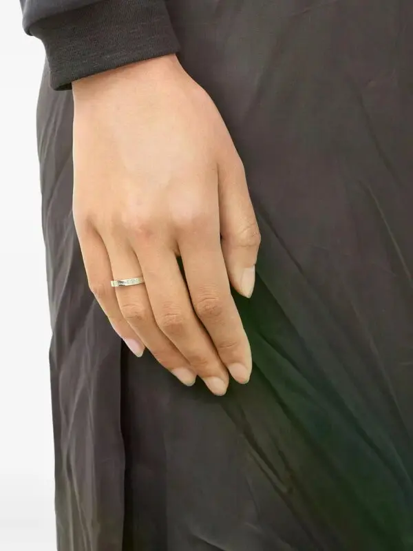 MAISON MARGIELA Logo Band Ring