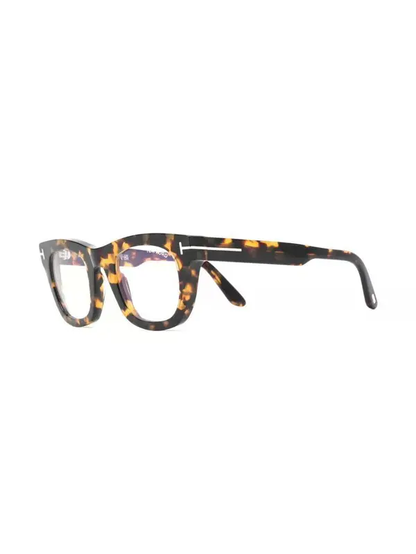 TOM FORD Tortoiseshell Square-frame Glasses