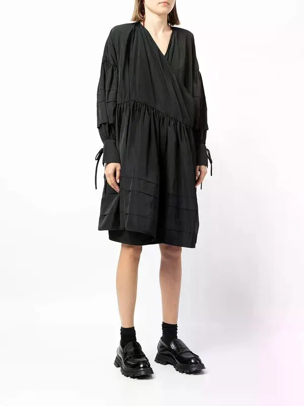 Cecilie Bahnsen Wide Wrap Dress