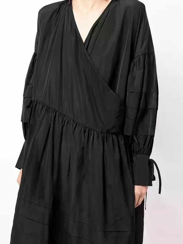 Cecilie Bahnsen Wide Wrap Dress