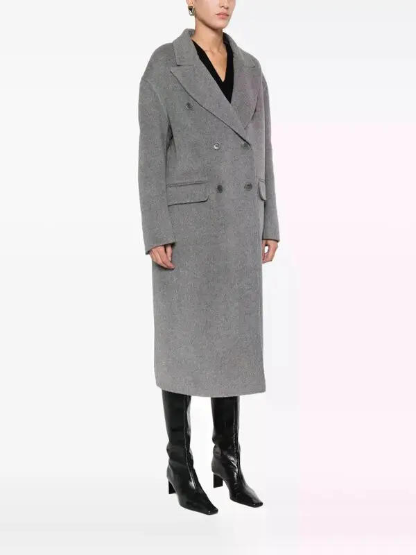 Ermanno Scervino Double-breasted Pocket Coat