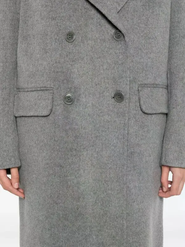 Ermanno Scervino Double-breasted Pocket Coat