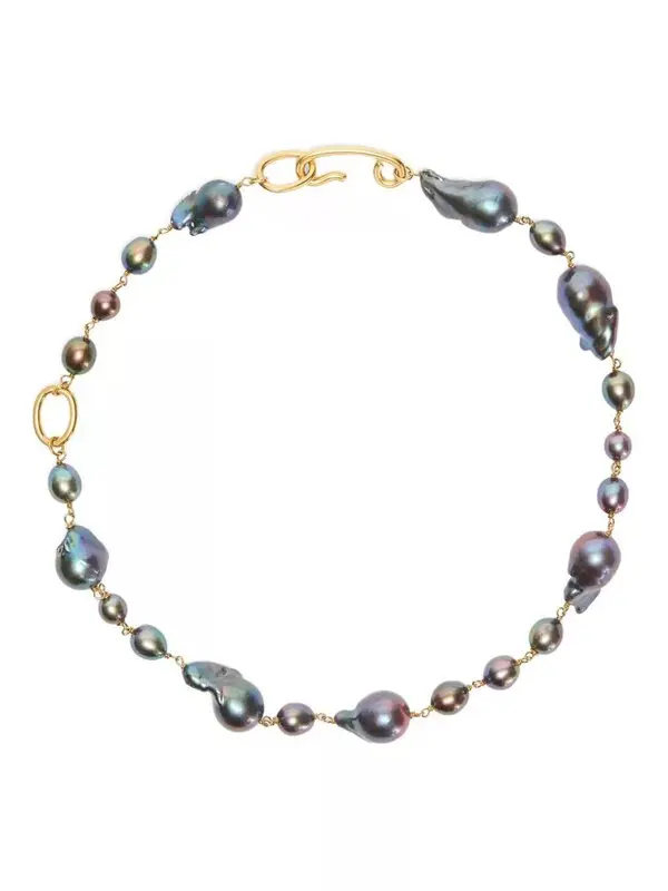 JIL SANDER Freshwater Pearls Necklace - Gold