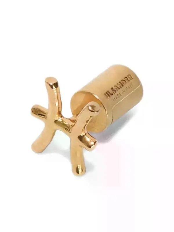 JIL SANDER Zodiac Sign Single Earring - Gold