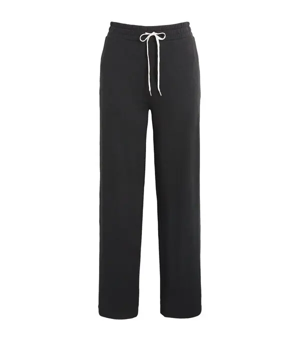 Vuori Dreamknit Halo Essentials Wide Leg Sweatpants - Black