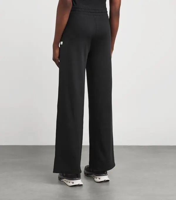Vuori Dreamknit Halo Essentials Wide Leg Sweatpants - Black