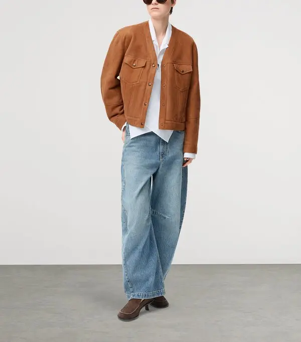 Loewe Lambskin Shearling-lined Jacket