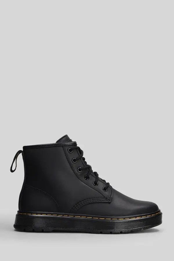 Dr. Martens Brookline Chukka Combat Boots - Black