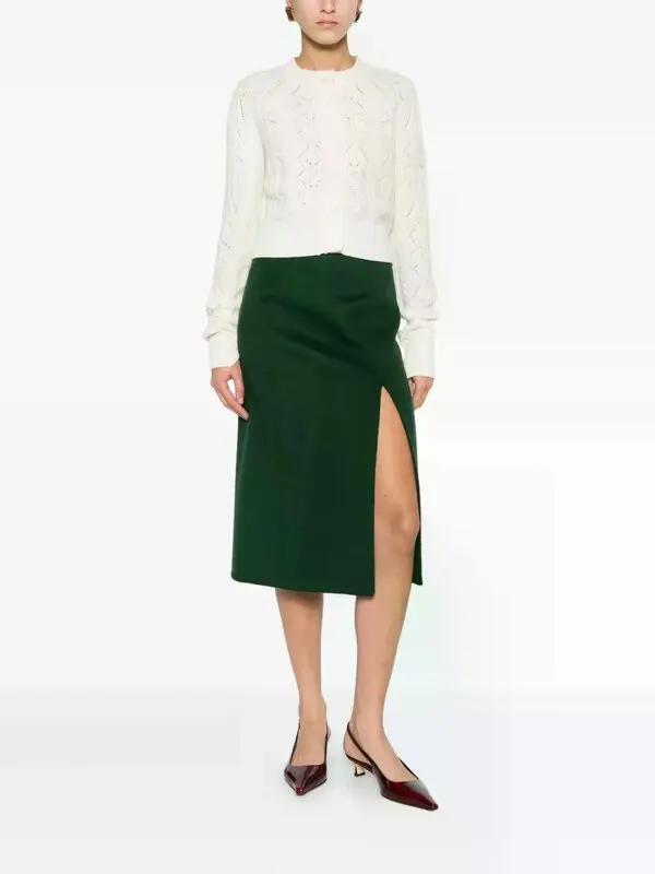 Ermanno Scervino Straight Skirt - Green