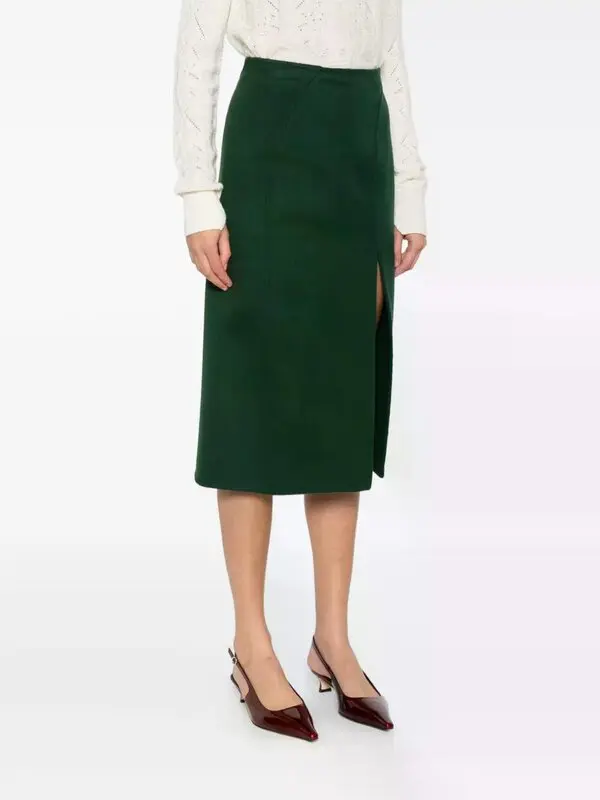 Ermanno Scervino Straight Skirt - Green