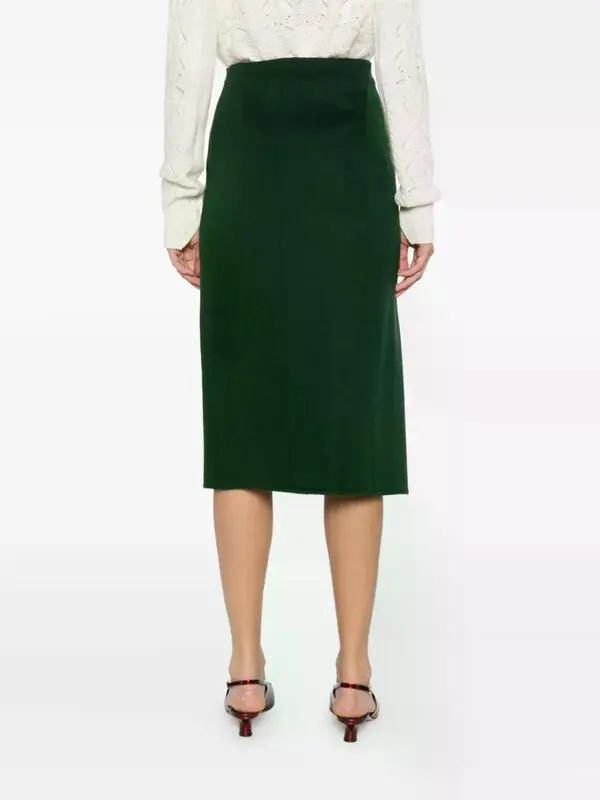 Ermanno Scervino Straight Skirt - Green